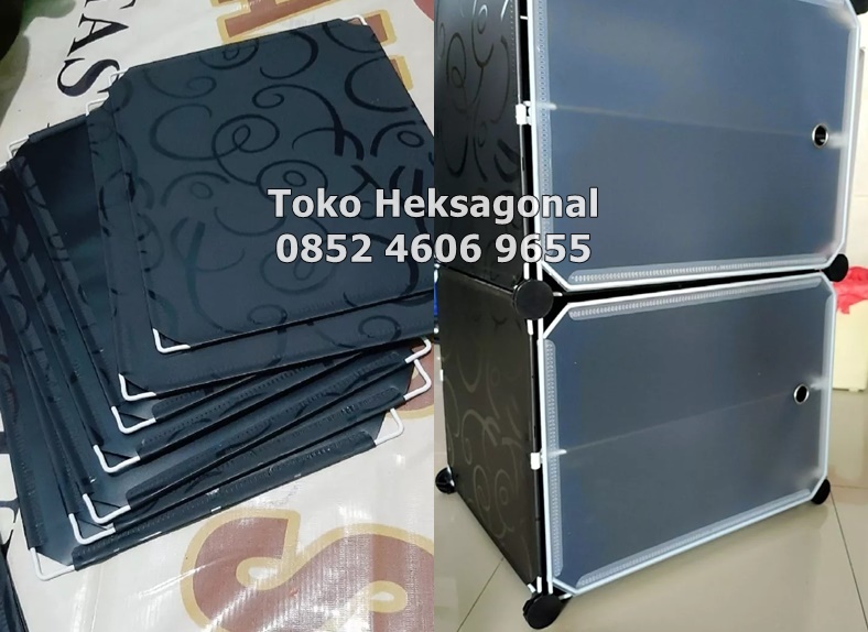 jual Rak sepatu portable lemari penyimpanan plastik Balikpapan | HEKSAGONAL